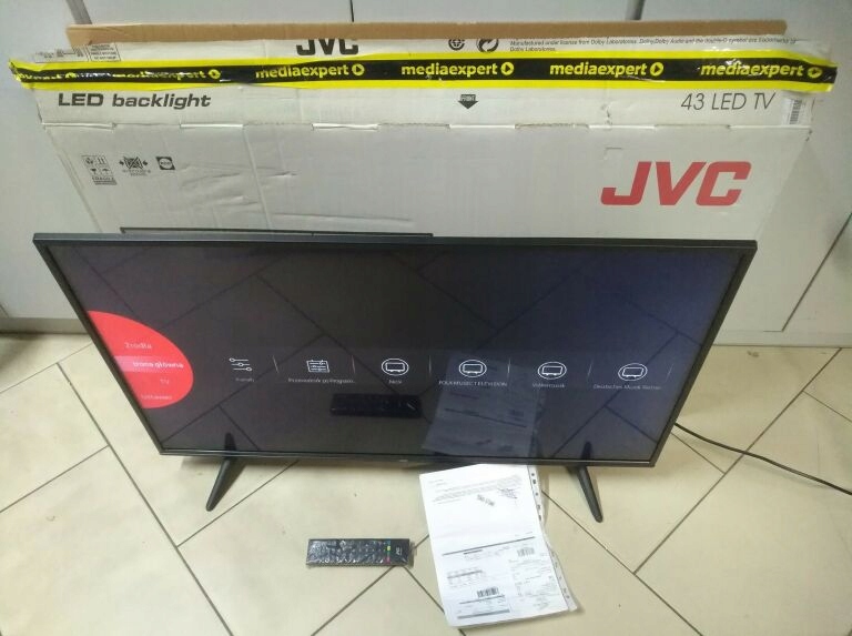 TELEWIZOR JVC LED LT-43VF4000 FHD GWARANCJA! - 11451875328 - oficjalne ...