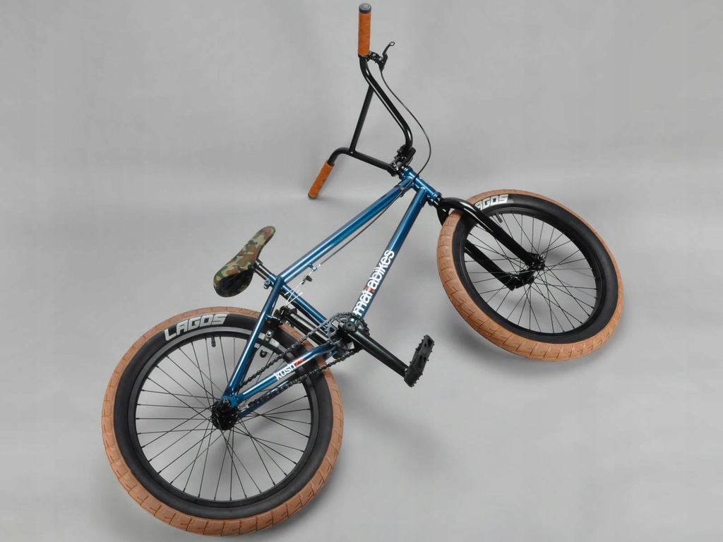 Rower BMX 20" MAFIABIKES Kush2+ Blue 2019 - 7658990194 - oficjalne archiwum Allegro
