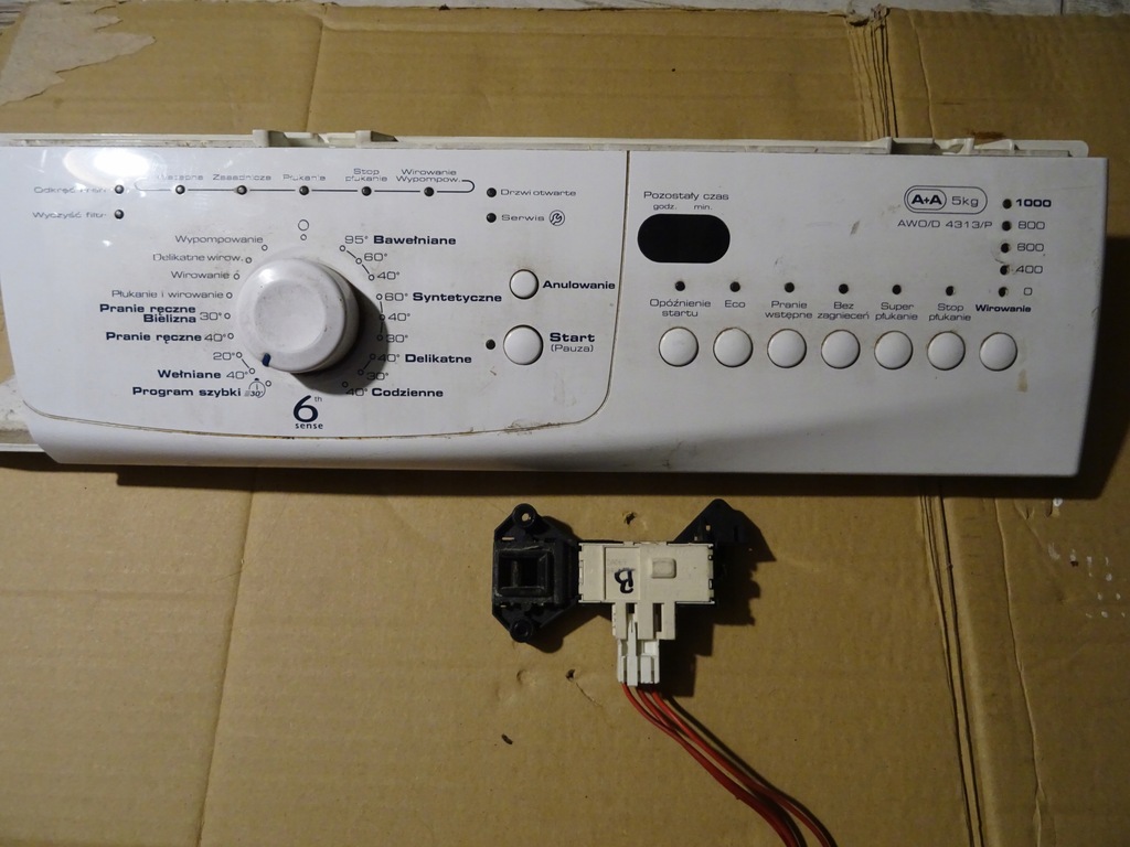 MODUŁ PROGRAMATOR WHIRLPOOL AWO/D 4313/P - 12001888536 - oficjalne ...