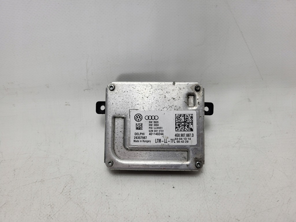 AUDI A4 A6 4G0 moduł LED przetwornica 4G0907697D - 13129388927 ...