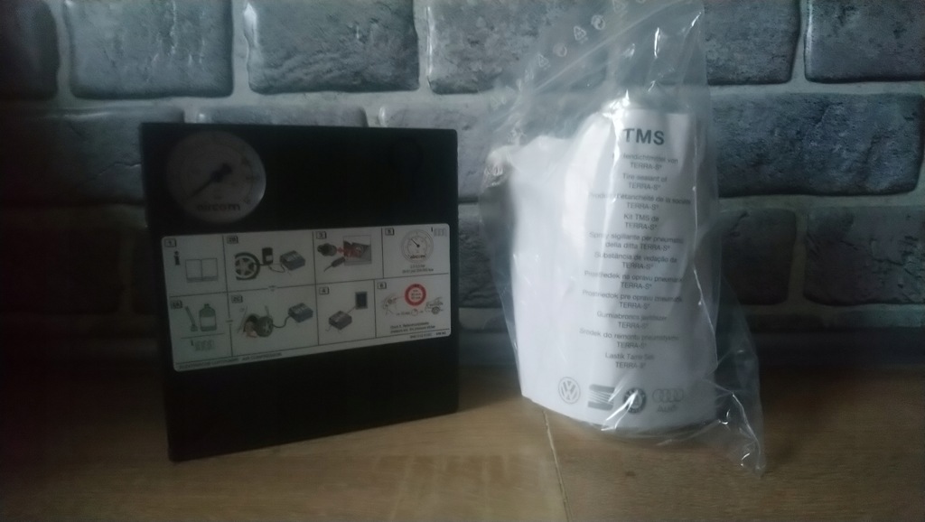 Zestaw naprawczy opon VW, SEAT, SKODA AUDI - 11492448043 - oficjalne archiwum Allegro