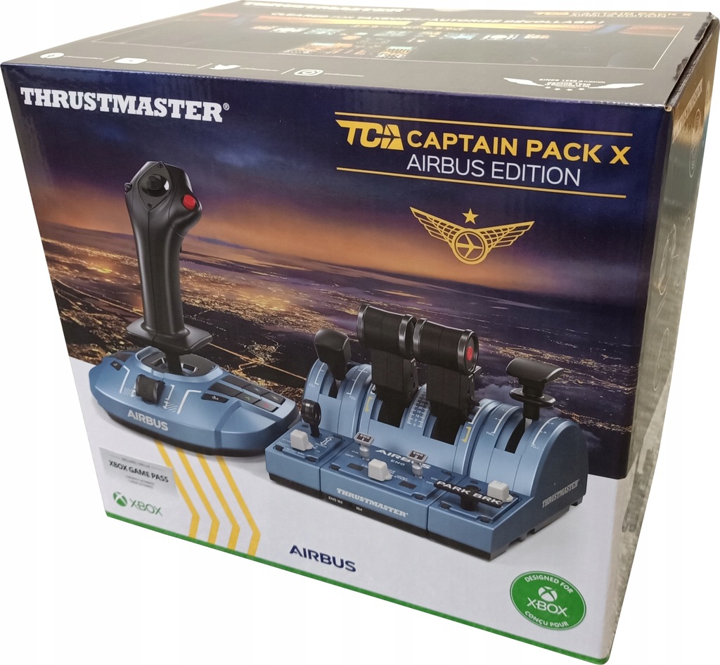 THRUSTMASTER TCA CAPTAIN PACK X AIRBUS EDITION - 14755824199 - oficjalne archiwum Allegro