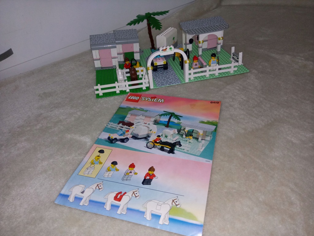 Lego 6419 Stajnia konie Paradisa Unikat nr.51 - 11406644435 - oficjalne ...