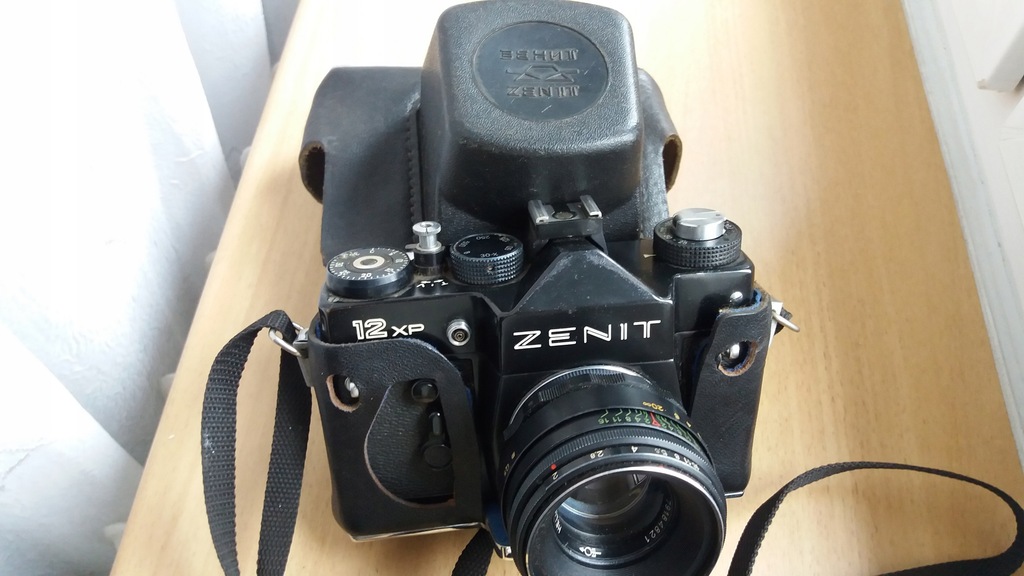 ZENIT 12XP z OBIEKTYWEM HELIOS i Futerałem - 11787609179 - oficjalne ...