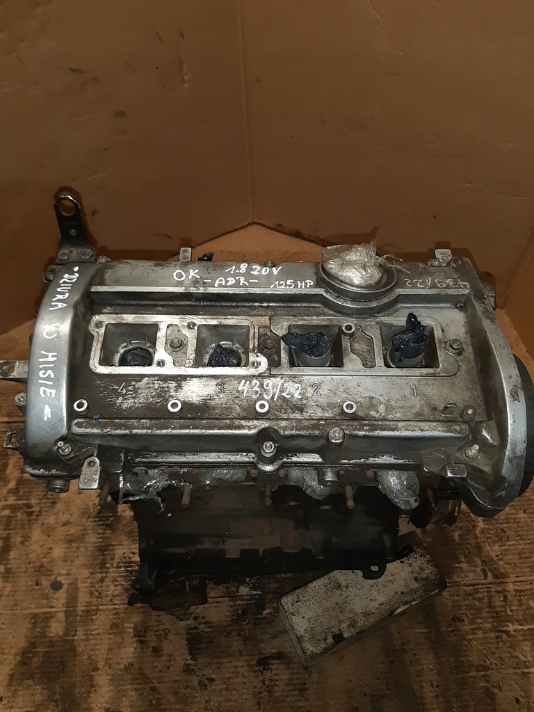 SILNIK AUDI VW 1.8 20V ADR 125KM - 13591815490 - oficjalne archiwum Allegro