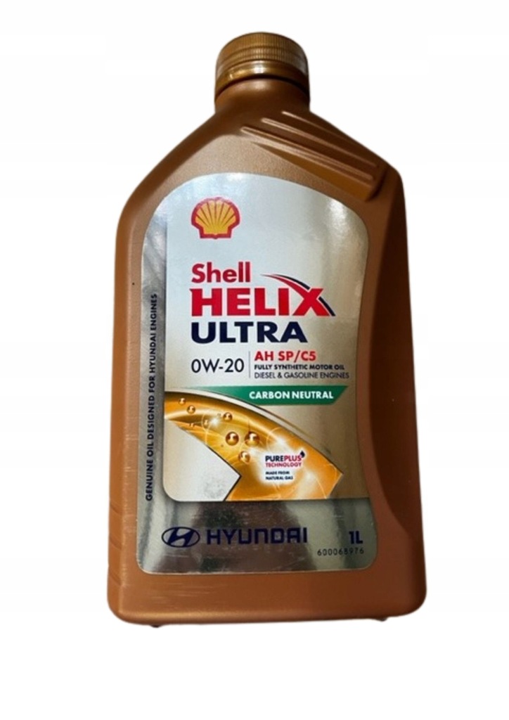 HYUNDAI OLEJ SHELL HELIX ULTRA AH 0W-20 1 LITR - 12540442098 ...