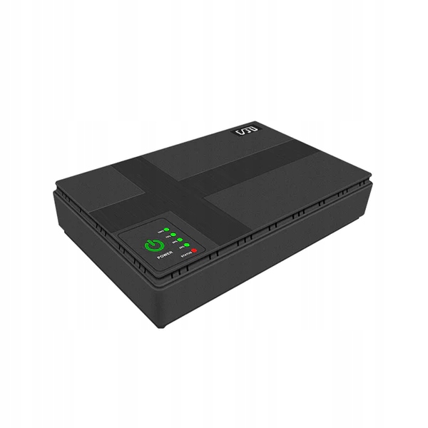 DC UPS Zasilacz Awaryjny Mini Do Routera 12V 9V 5V DC 18W USB 10.4Ah ...