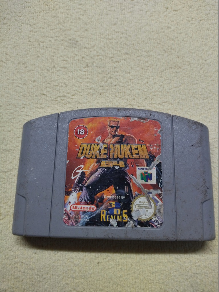 DUKE NUKEM NINTENDO 64 - 12676927312 - oficjalne archiwum Allegro