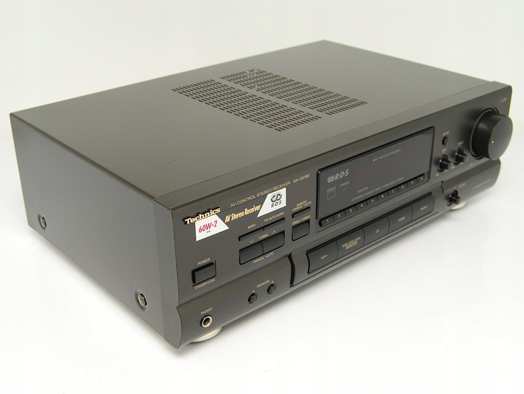 Amplituner Technics SA-GX180 Made in Japan - 14053457692 - oficjalne archiwum Allegro
