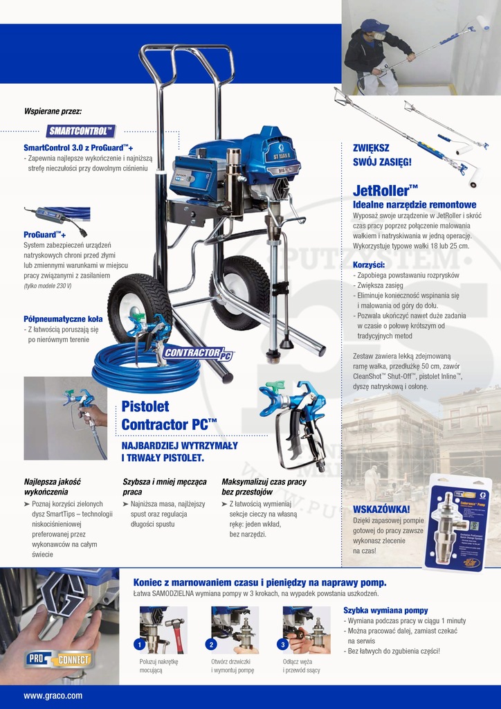 Agregat GRACO ST-Max II 595 PC Pro blue-link - 8923916328 - oficjalne ...