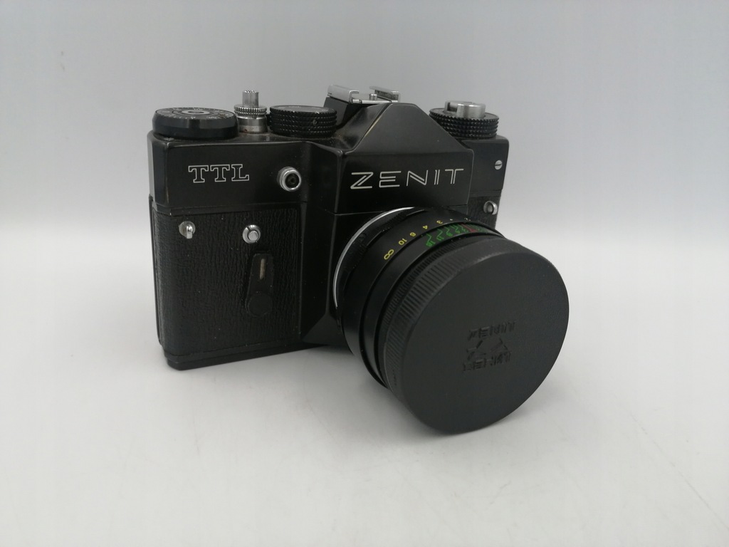 APARAT FOTOGRAFICZNY ZENIT TTL OBIEKTYW HELIOS - 12782801255 ...