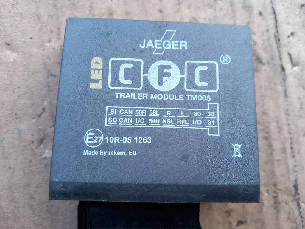 10R-5 1263 Moduł świateł Haka Jaeger cfc led - 15264223654 - oficjalne archiwum Allegro