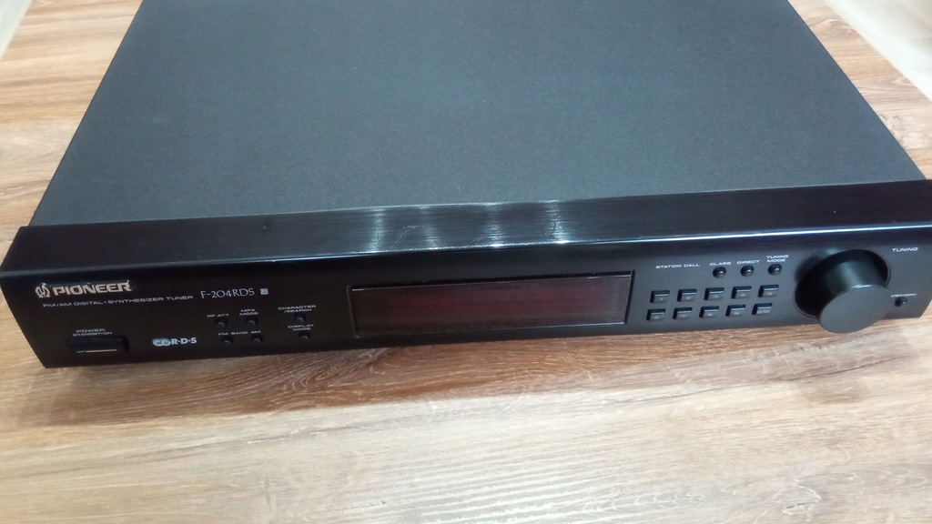 Tuner radiowy cyfrowy Pioneer F-204 RDS czarny - 13471876730 ...