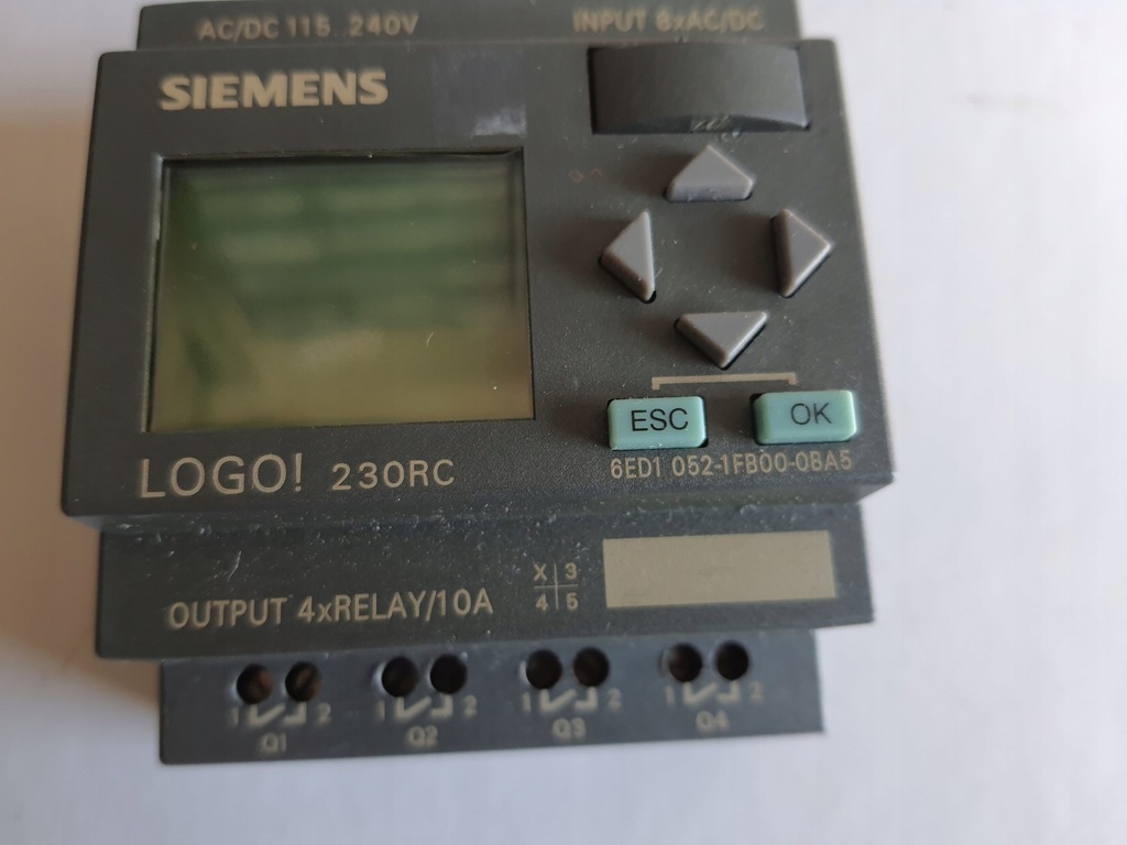 Siemens LOGO! 230 RC 6ED1 052 1FB00 0BA5 - 12575187907 - oficjalne ...