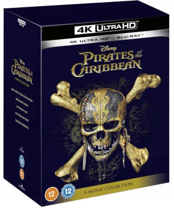 Disney’s Pirates of The Caribbean 1-5 4K Ultra HD - 13690169967 ...