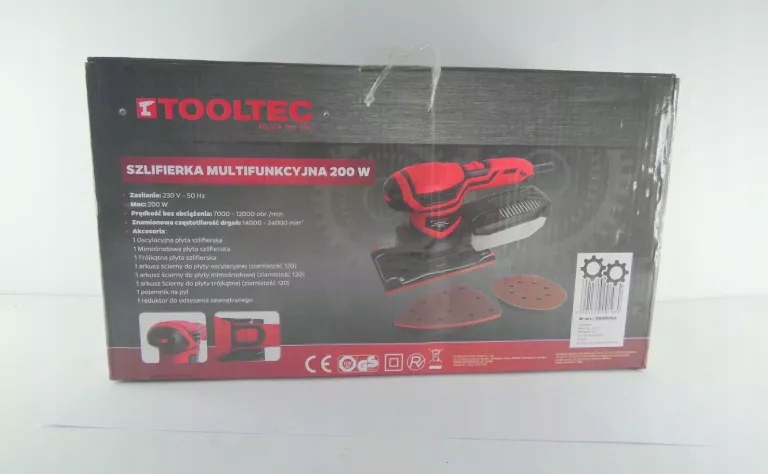 TOOLTEC SZLIFIERKA MULTIFUNKCYJNA 200W - 12576147696 - oficjalne ...