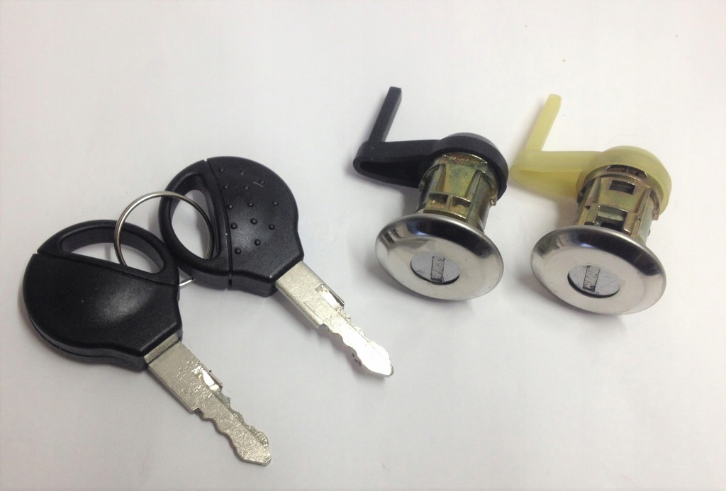 WKŁADKI ZAMKI ZAMEK DRZWI PEUGEOT 206 NOWE KOMPLET - 7635333833 - oficjalne archiwum Allegro