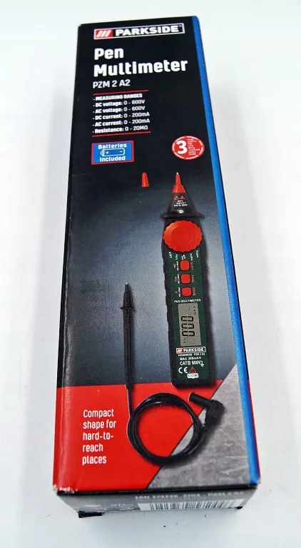 PARKSIDE MULTIMETER PEN - 12244057137 - oficjalne archiwum Allegro