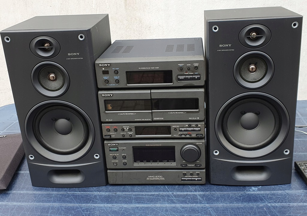 Wieża stereo Sony MHC-2700 - 13561304538 - oficjalne archiwum Allegro