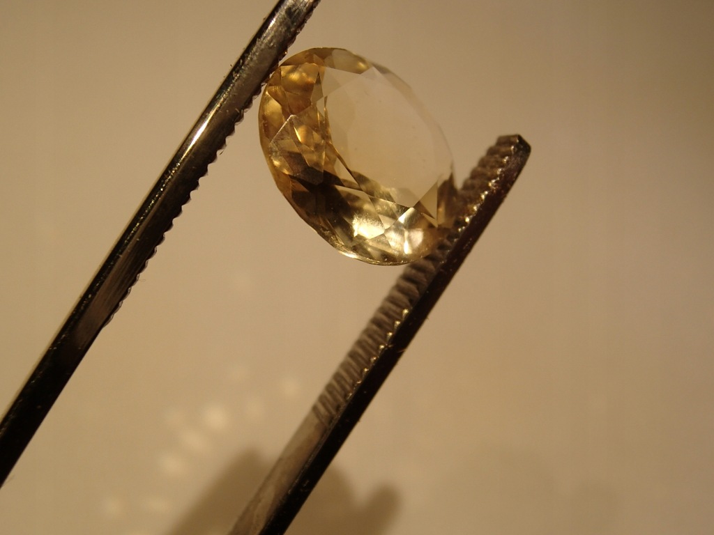 ŻÓŁTY PIĘKNY TOPAZ NATURALNY OKRĄGŁY - 12494170801 - oficjalne archiwum ...