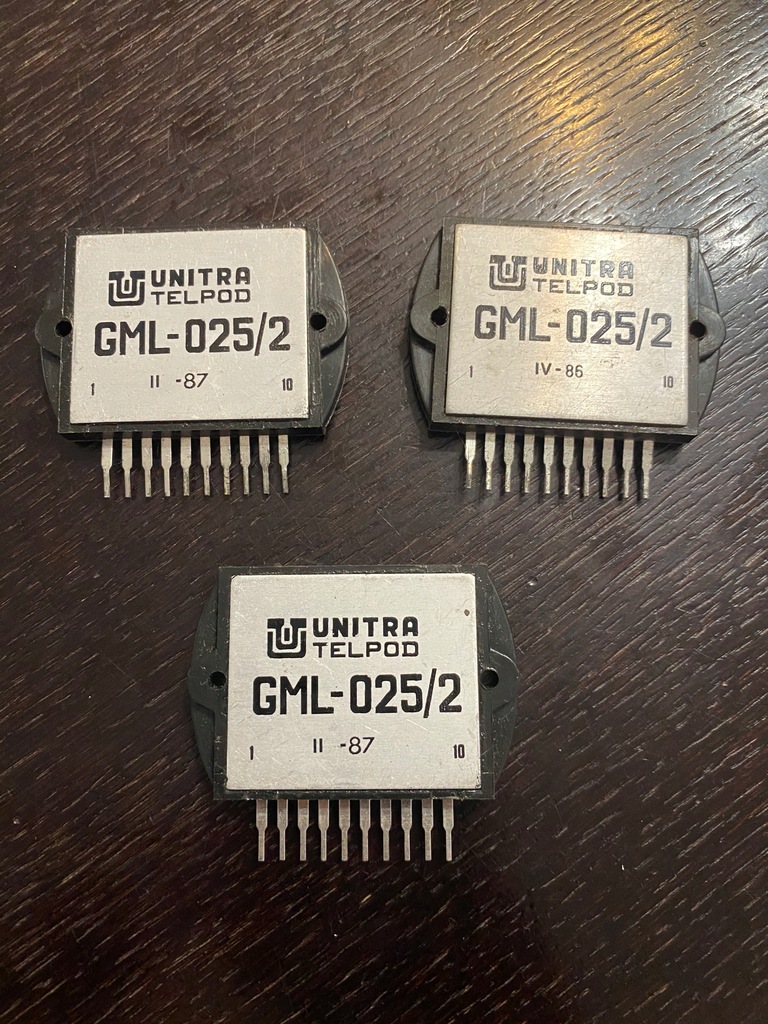 Układ scalony GML025 Unitra Telpod - 9799913293 - oficjalne archiwum ...