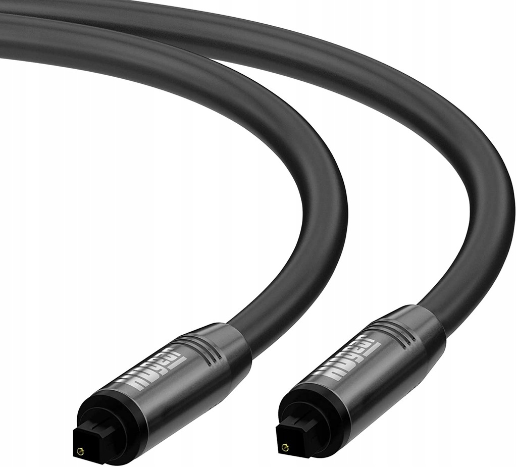 Kabel audio Toslink optyczny T-T SPDIF cyfrowy 0,5 - 11974853955 ...