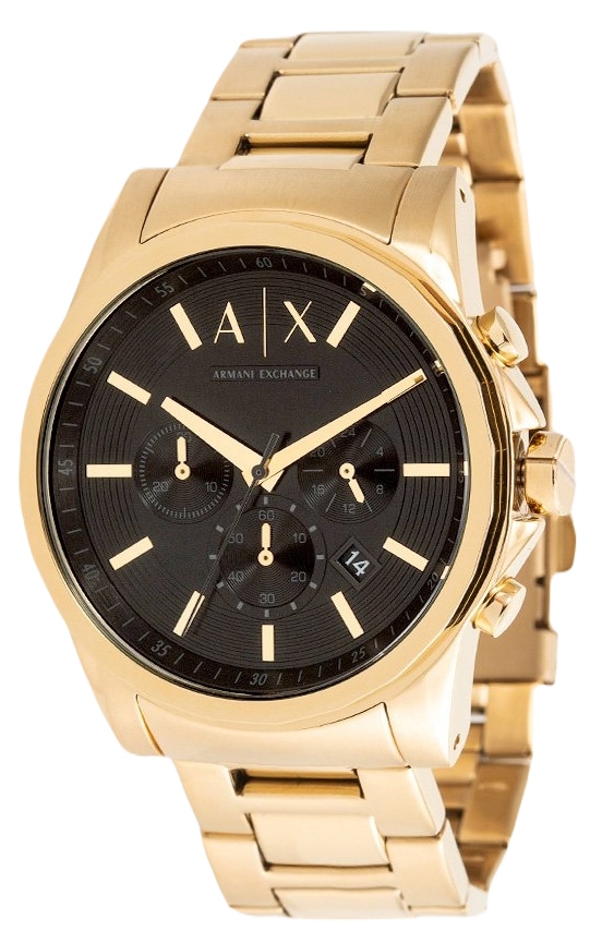 ARMANI EXCHANGE AX2095 ZEGAREK ANALOGOWY ZŁOTY - 12595534607 - oficjalne archiwum Allegro