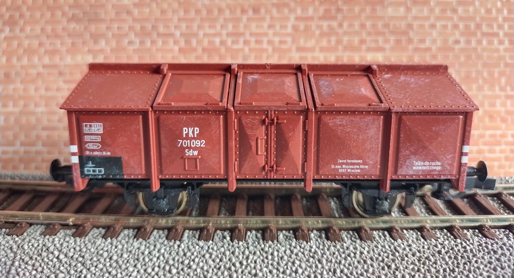 Roco 56080 wagon wapniarka Sdw PKP ep.III z 2007r - 12763763082 ...