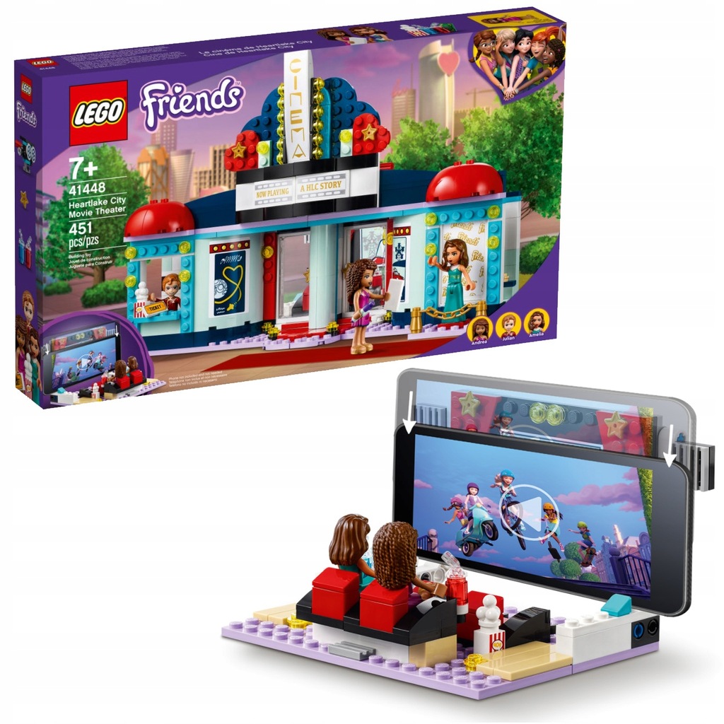 LEGO - Friends - Kino w Heartlake City (41448) - 11705063238 ...