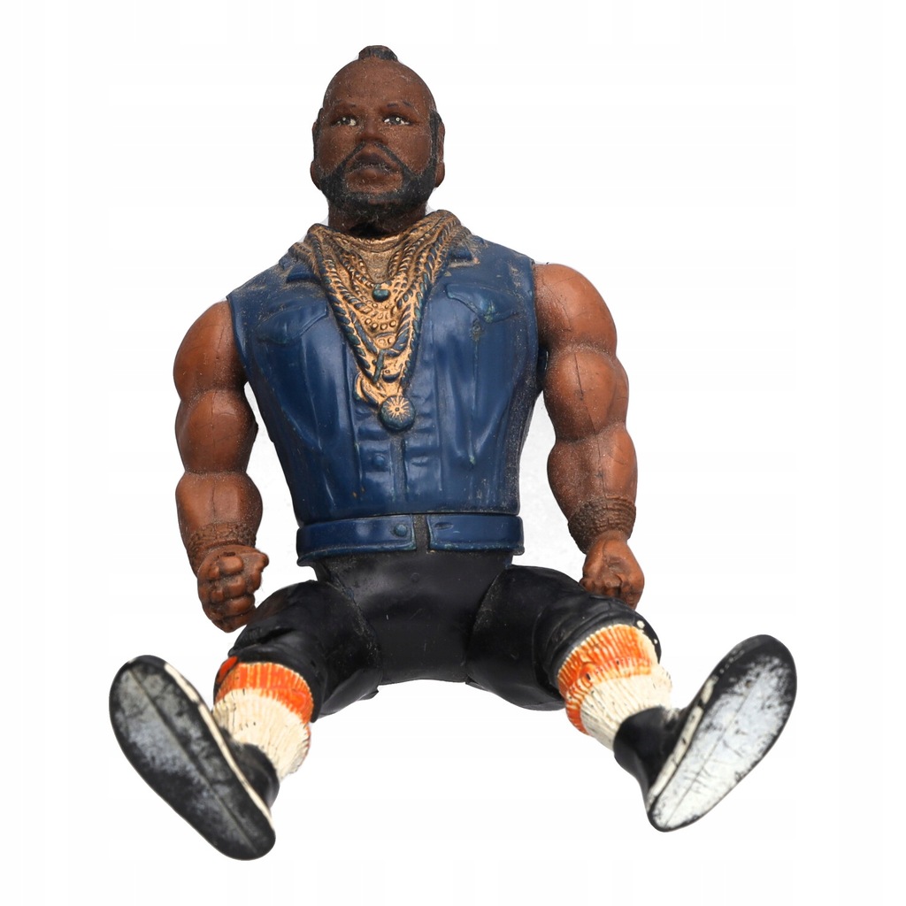 FIGURKA zabawka MR T. B.A. Baracus Drużyna A 1983 Cannell - 15078053057 - oficjalne archiwum Allegro