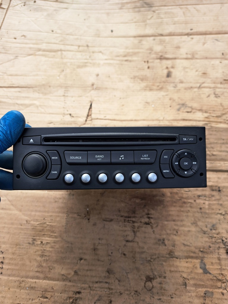 Radio CD oryginalne RD4 Citroen c5 iii x7 Peugeot - 13243434505 ...