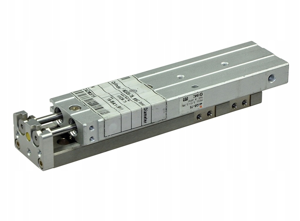 MXQ8-75 siłownik pneumatyczny SMC z prowadzeniem - 10458102404 - oficjalne archiwum Allegro