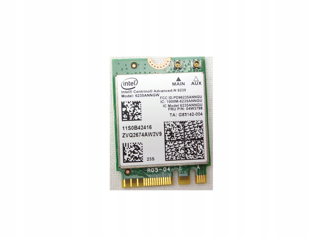 KARTA WIFI INTEL CENTRINO ADVANCED-N 6235 - 12707709675 - oficjalne ...
