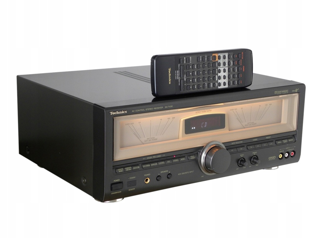 TECHNICS SA-TX30 – piękny amplituner z „zegarami” - 9639244774 ...