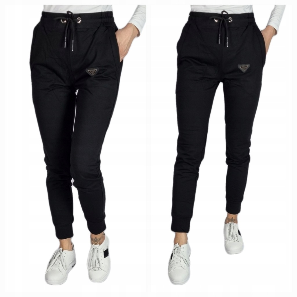 MEGI SPODNIE DRESOWE CZARNE ROZMIAR S-M - 12018845352 - oficjalne ...