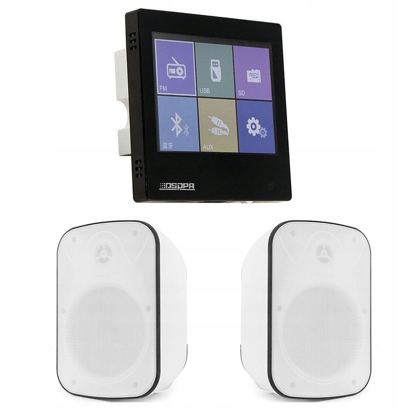 DSPPA RADIO PODTYNKOWE DO ŁAZIENKI KUCHNI Z BT/USB - 8926186766 ...