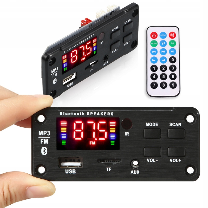 MODUŁ ODTWARZACZ BLUETOOTH PILOT MP3 AUX RADIO USB - 12504891882 ... MODUŁ ODTWARZACZ BLUETOOTH PILOT MP3 AUX RADIO USB - 12504891882 ...
