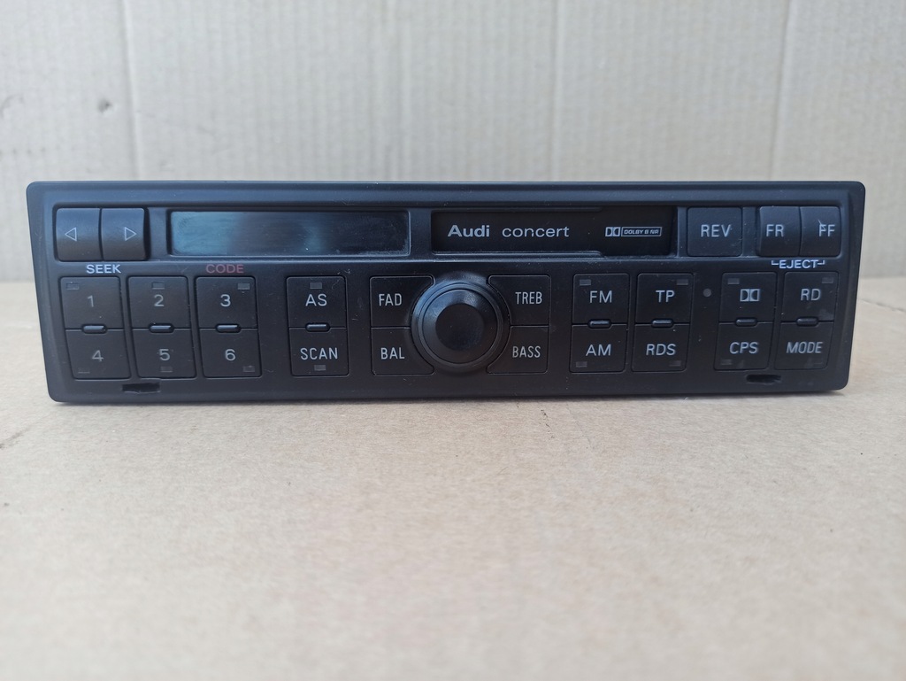 Radio fabryczne AUDI A6 C5 CONCERT 4B0035186B - 12381218517 - oficjalne archiwum Allegro