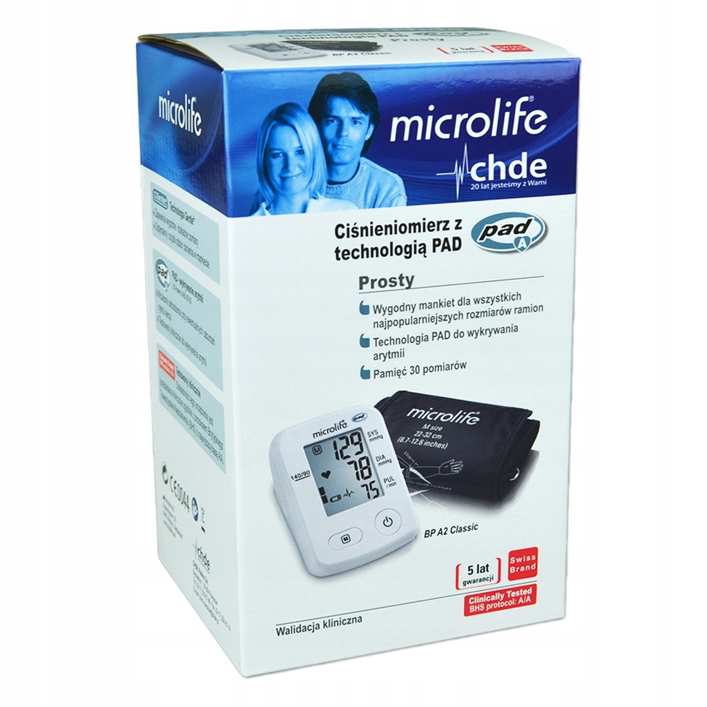 Ciśnieniomierz Microlife BP A2 Classic + zasilacz - 7847814435 ...