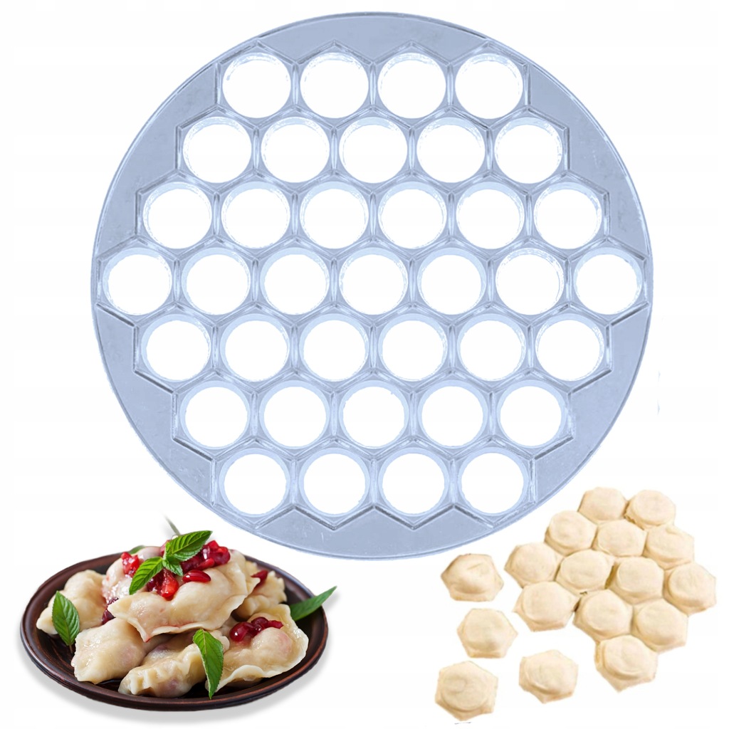 FORMA DO USZEK PIEROŻKÓW RAVIOLI CIASTEK PIEROŻNICA PIEROGARKA METALOWA ...