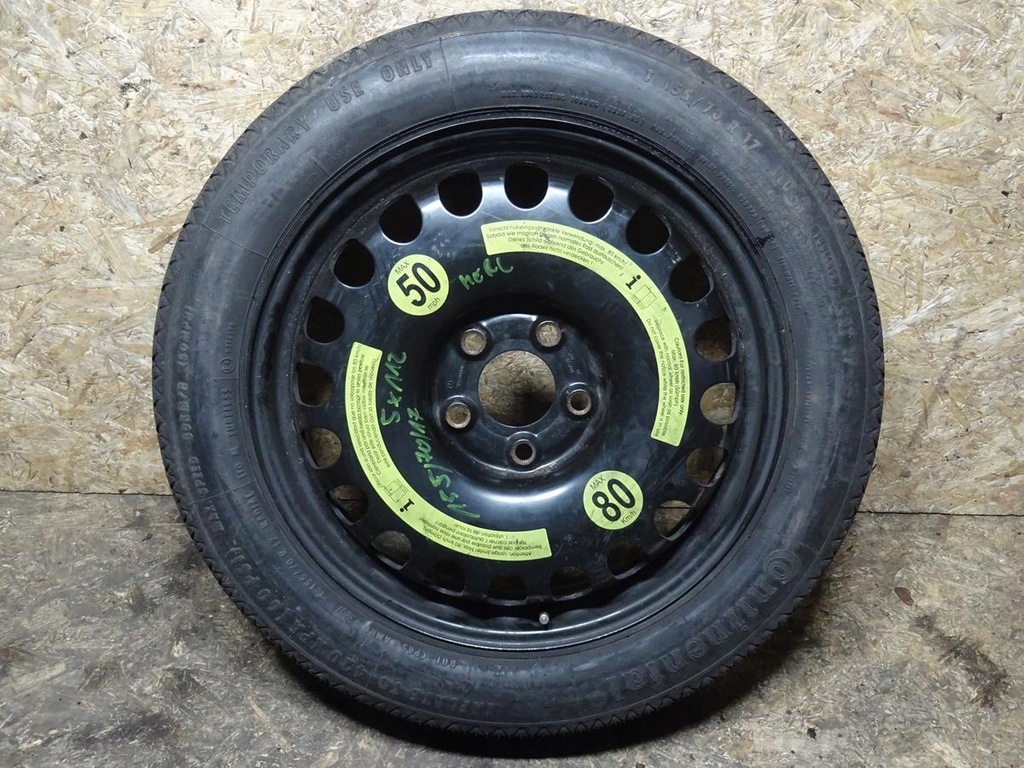 KOŁO DOJAZDOWE MERCEDES W212 155/70/17 5X112 - 13196912788 - oficjalne ...