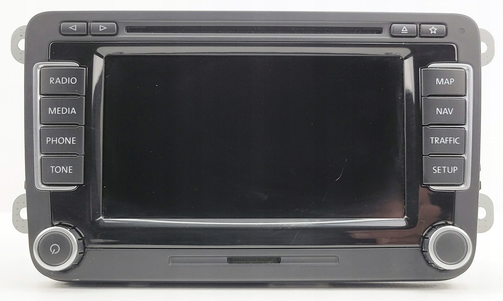 VW PASSAT B7 GOLF VI TIGUAN RADIO NAWIGACJA RNS 510 Z KODEM MAPA 1T0035680C - 15202490589 ...