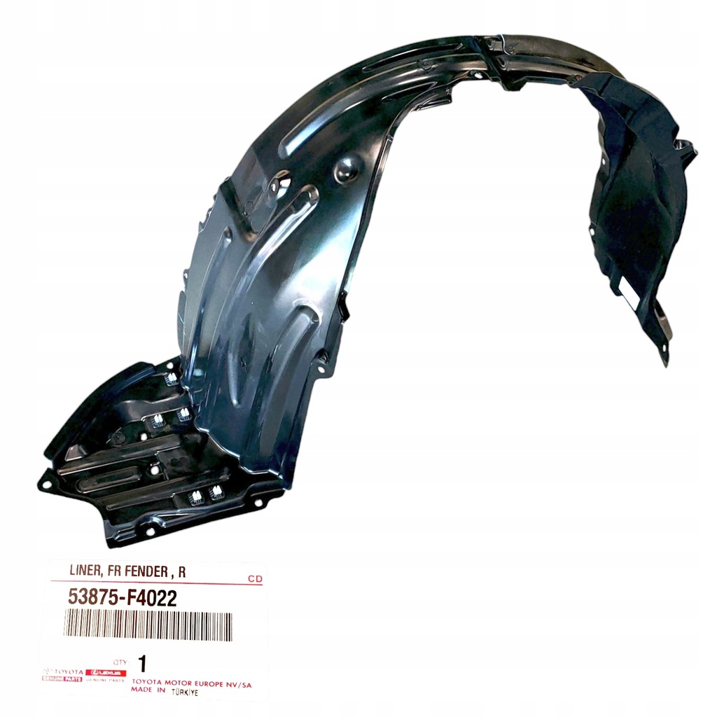 TOYOTA C-HR NADKOLE PRZÓD PRAWE 2016- 53875-F4022 - 14042801450 ...