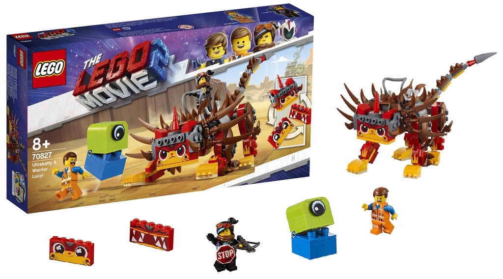 LEGO MOVIE 70827 - ULTRAKOCICA I LUCY WOJOWNICZKA - 12984284378 ...