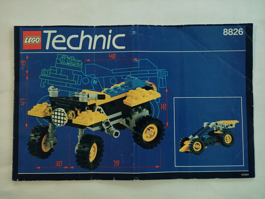 LEGO Technic Czterokołowy rower plażowy ATX 8826 - 11505764483 ...