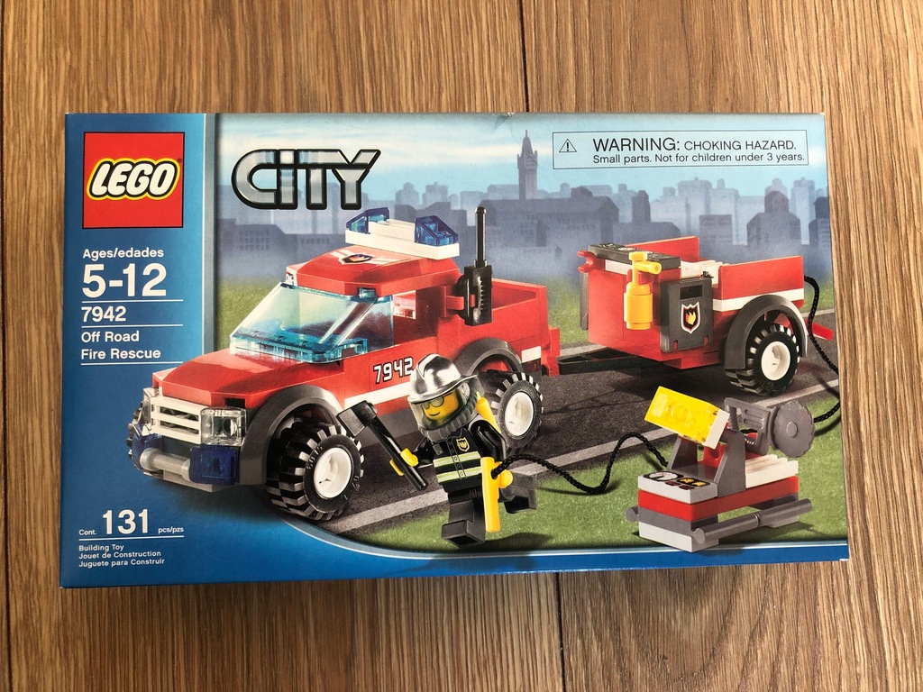 Zestaw Lego CITY 7942 Off-road Fire Rescue NOWY - 13105744007 ...