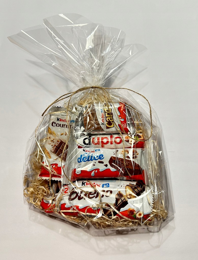 KINDER ZESTAW SŁODYCZY PACZKA ŚWIĄTECZNA UPOMINEK NA DZIEŃ DZIECKA ...