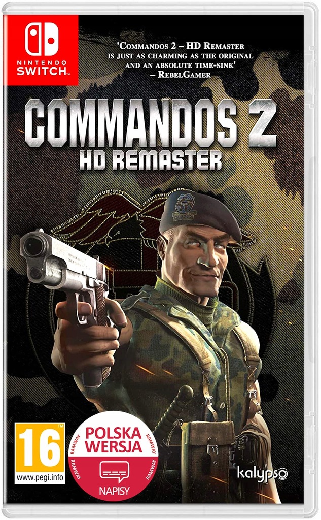 Commandos 2 HD Remaster Switch PL Comandos RTS - 15737255814 ...
