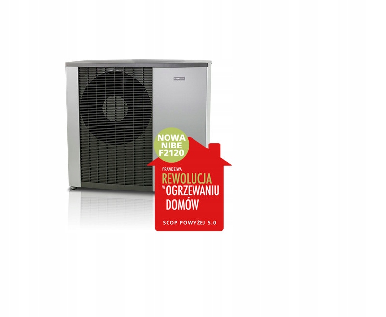Pompa ciepła NIBE F2120 12 kW monoblok + GRATIS - 10445921368 - oficjalne archiwum Allegro
