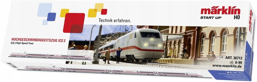 MARKLIN 36712 ZESTAW STARTOWY ICE 2 SZYBKI POCIĄG - 11540011578 - oficjalne archiwum Allegro